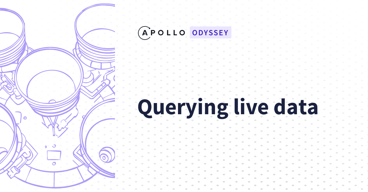 Querying live data - GraphQL Tutorials Querying live data - GraphQL Tutorials